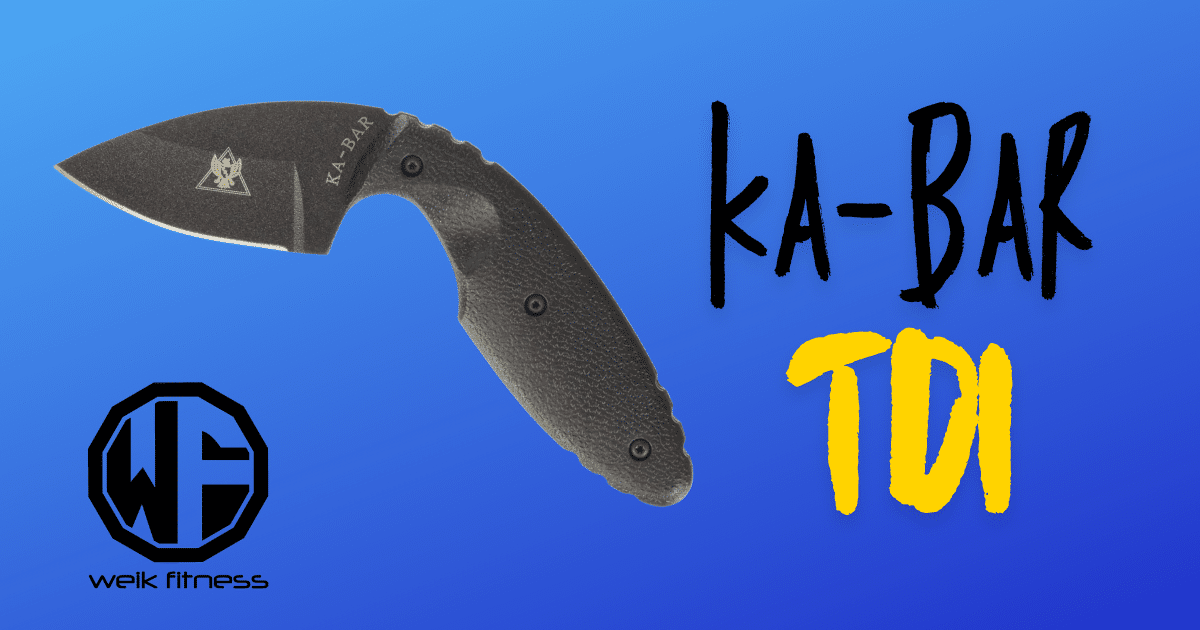 Ka-Bar TDI: A Last Ditch “Get Off Me” Blade for Self-Defense