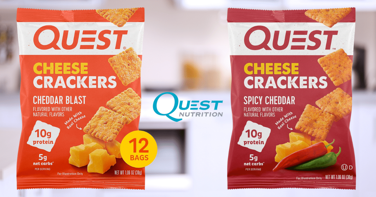Craving Cheez-Its? Try Quest Cheese Crackers Instead!