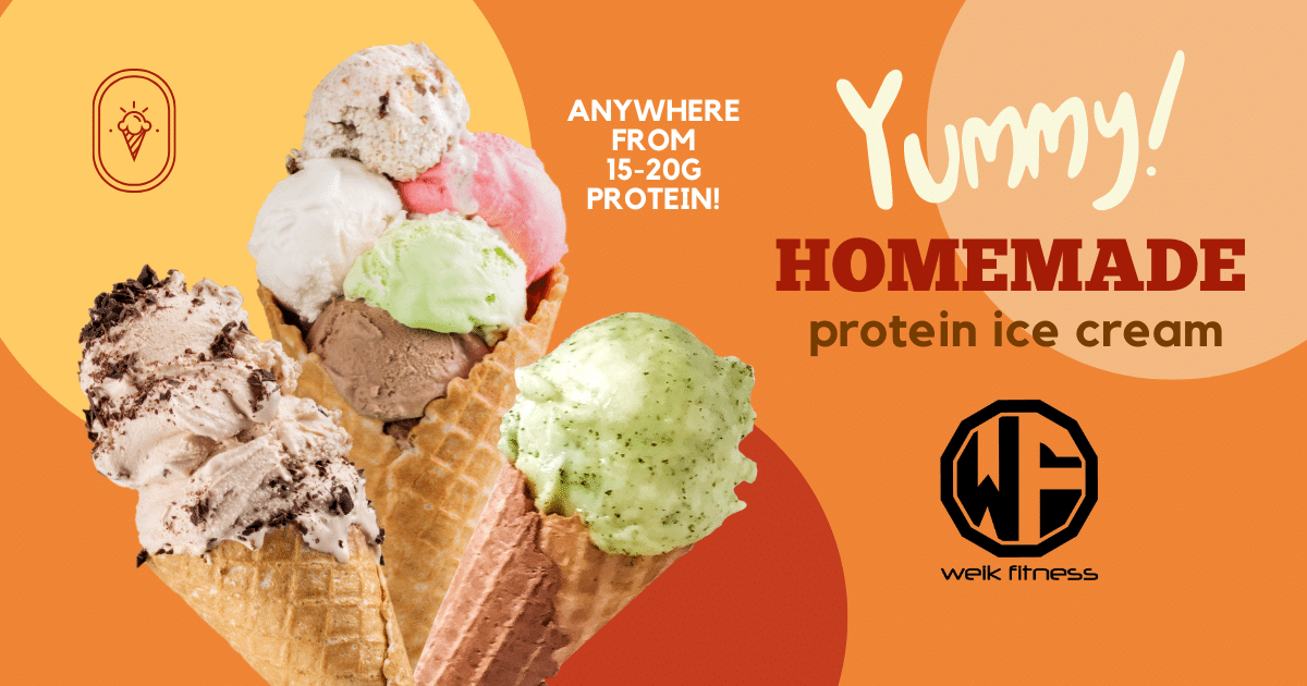 How To Make the BEST Homemade Protein Ice Cream
