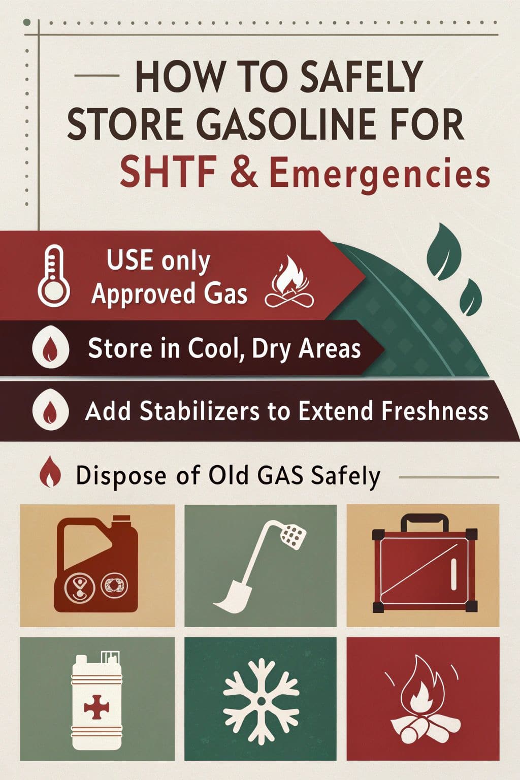 How To Safely Store Gasoline for SHTF & Emergencies